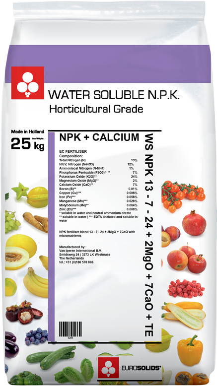 WS NPK 13-7-24+2MgO+7CaO+TE- Eurosolids EN
